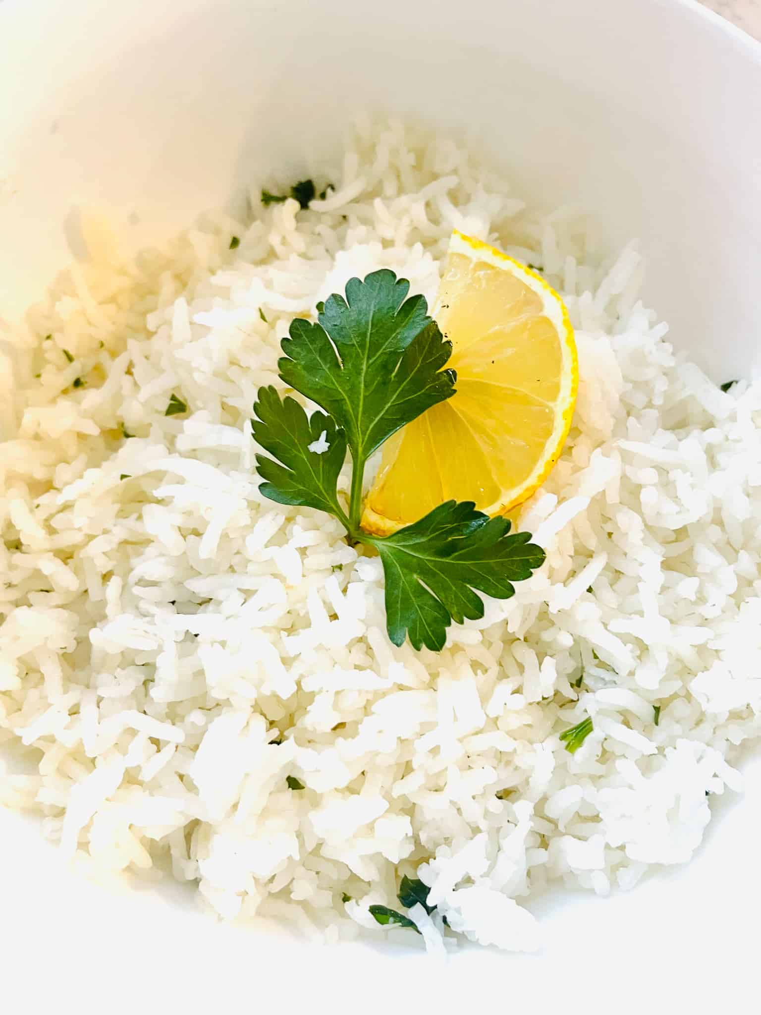 Lemon and Parsley Rice - House of G&K Recipes