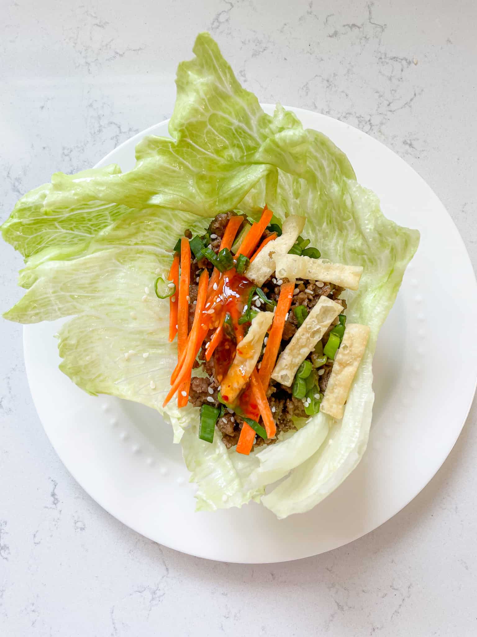 Ground Pork Lettuce Wraps - House of G&K Recipes