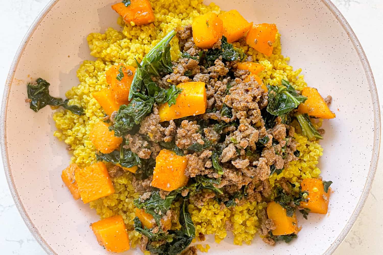 Moroccan-Style Ground Beef and Kale Skillet - House of G&K Recipes