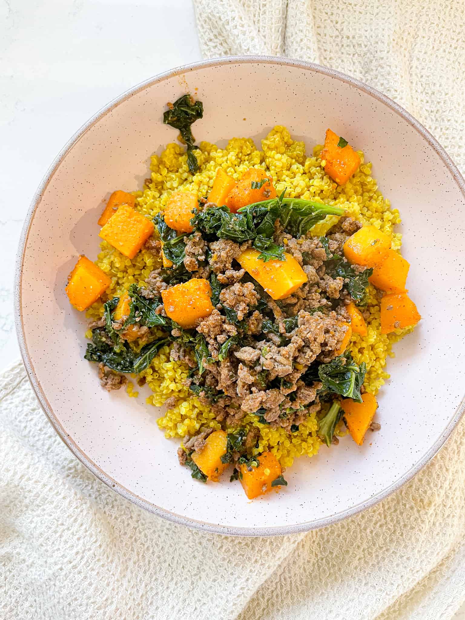 Moroccan-Style Ground Beef and Kale Skillet - House of G&K Recipes