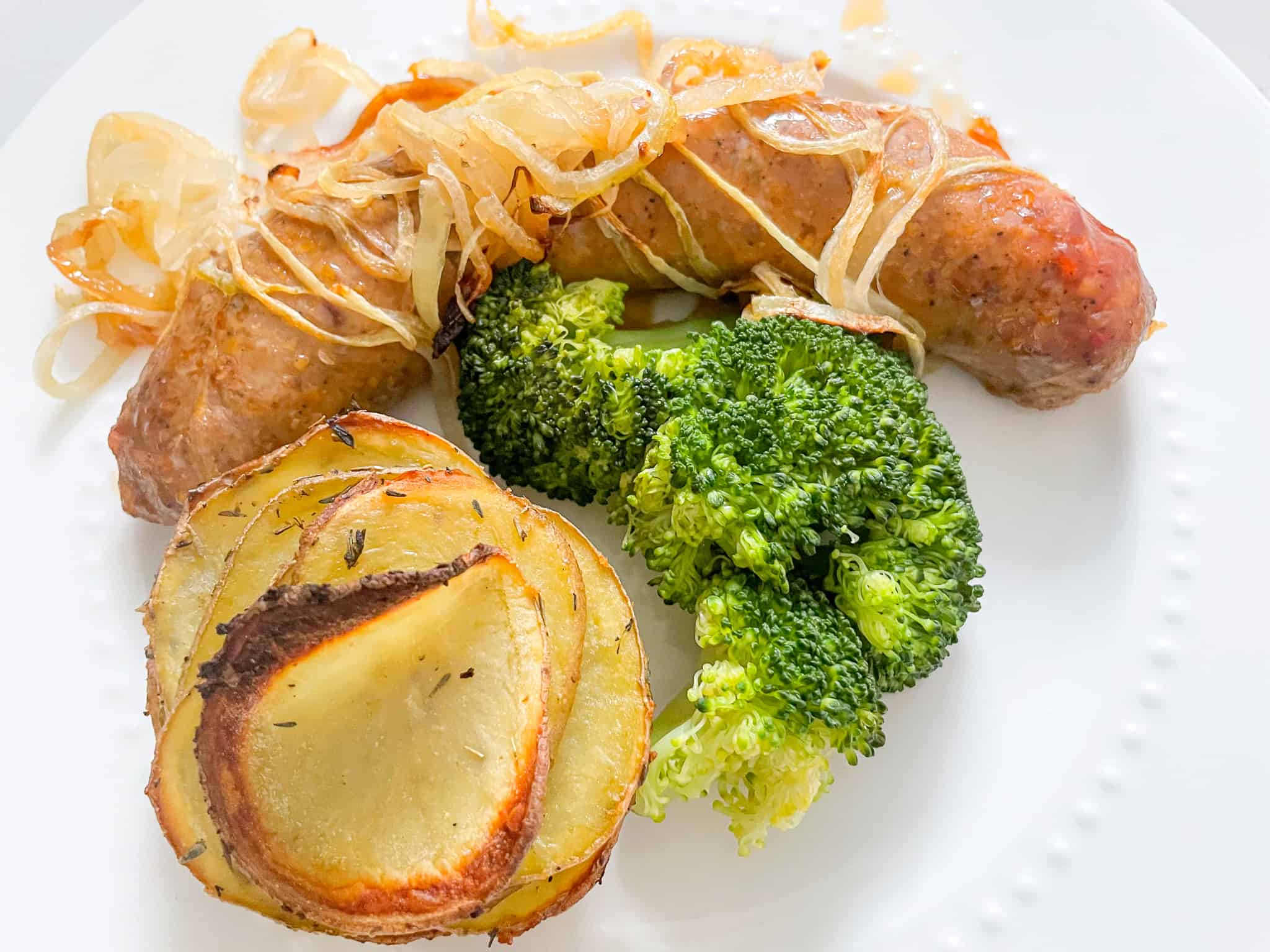 Oven-Baked Italian Sausage with Onions - House of G&K Recipes