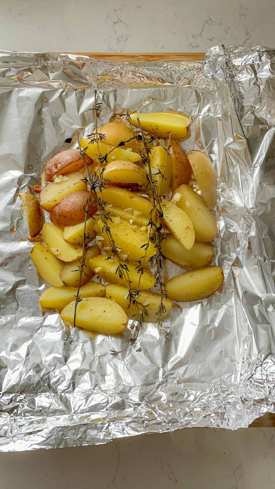 Grilled Foil Potato Packets - House of G&K Recipes