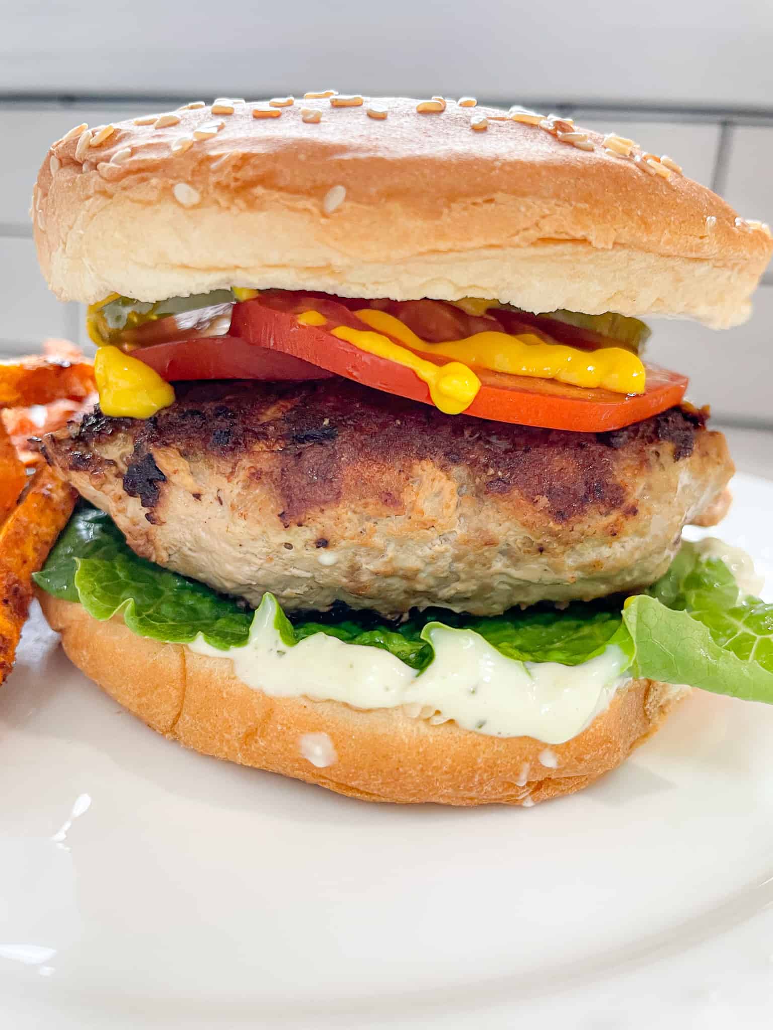 Turkey Burgers with Ginger and Soy Sauce - House of G&K Recipes